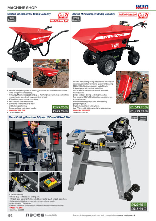The Tool Promotion Interactive PDF | SEALEY - Page 150-151
