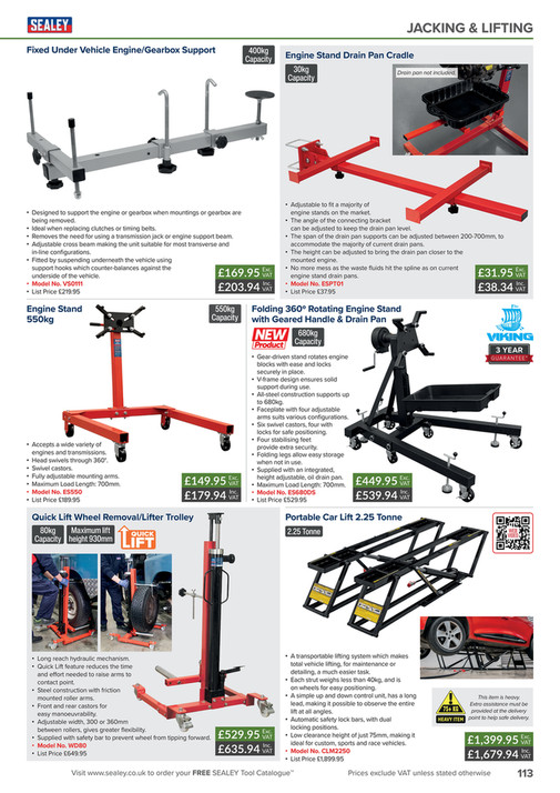 The Tool Promotion Interactive PDF | SEALEY - Page 112-113