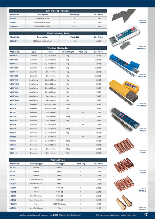 SEALEY B2C - Consumables & Power Tool Accessories Catalogue 2026 - Page ...